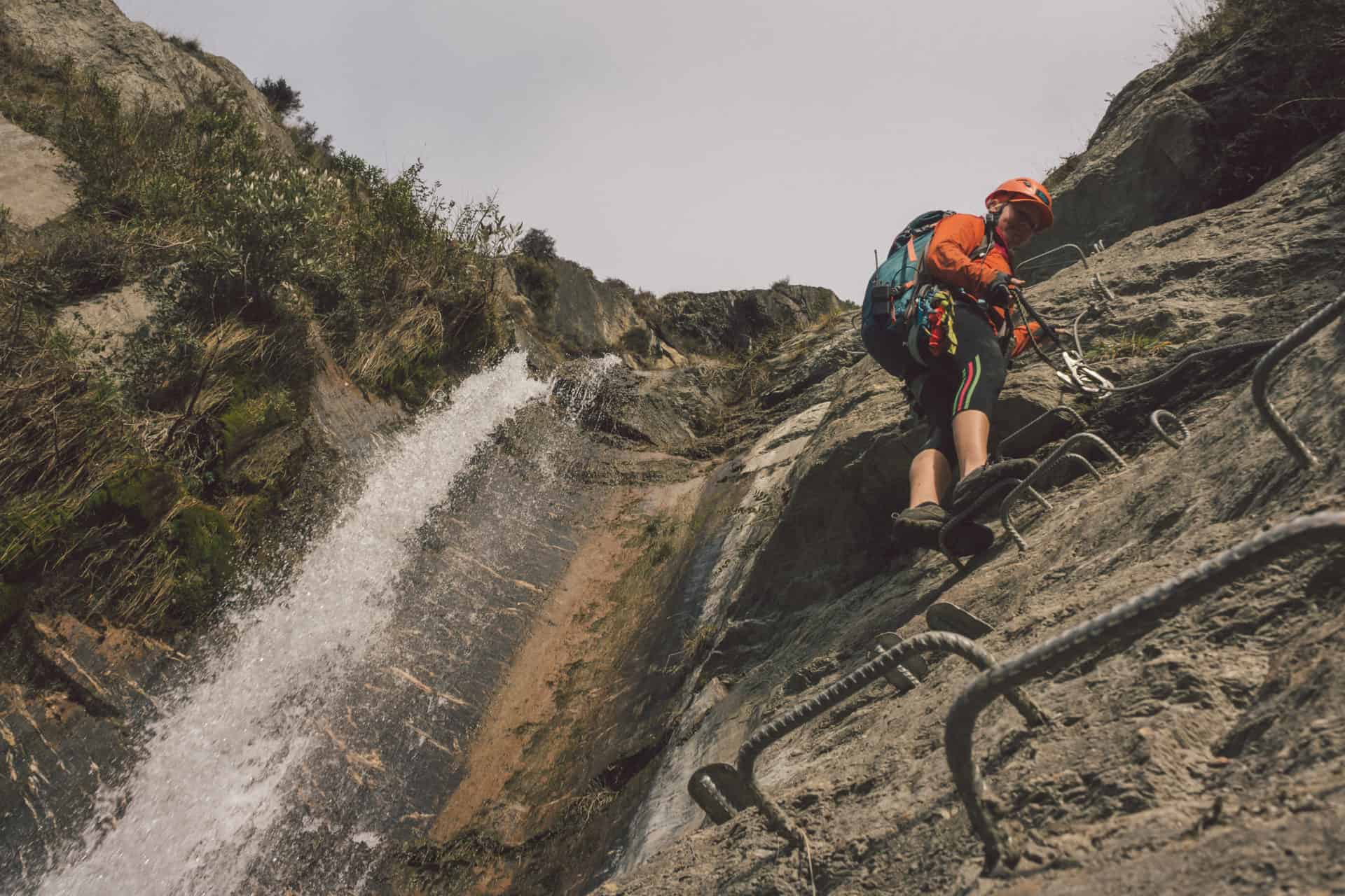 The world's highest waterfall climb - gone wild on Wanaka's via ferrata ...