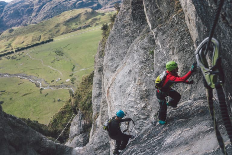The world's highest waterfall climb - gone wild on Wanaka's via ferrata ...