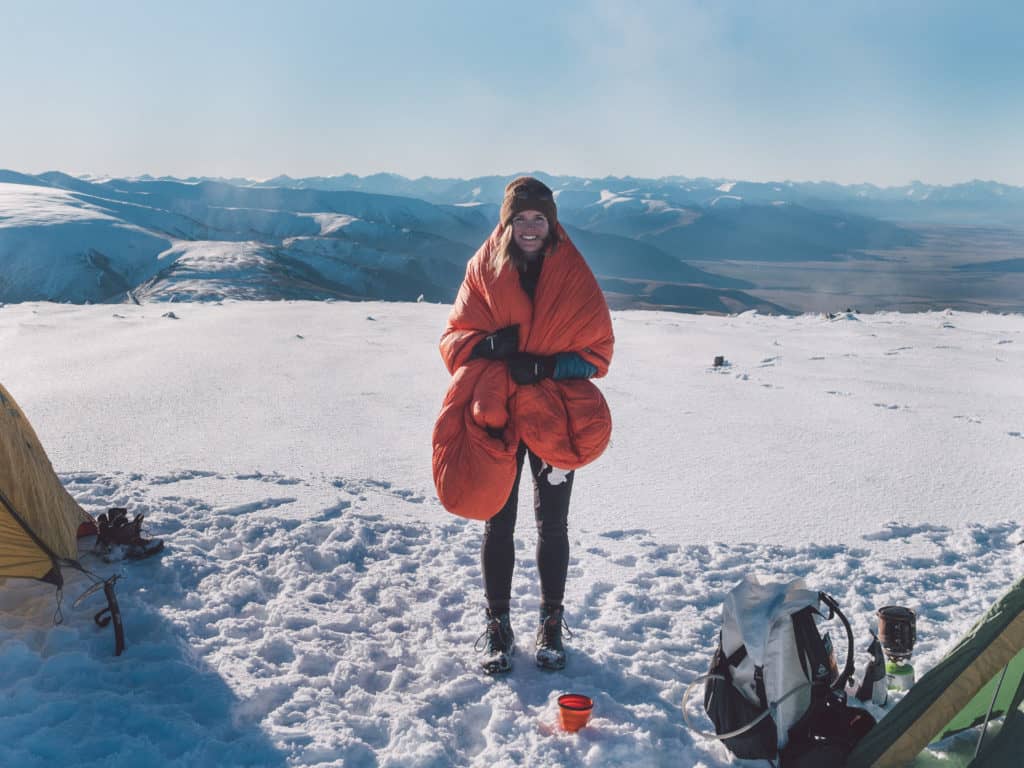 Camping in New Zealand's snowy Alps in the winter - Young Adventuress