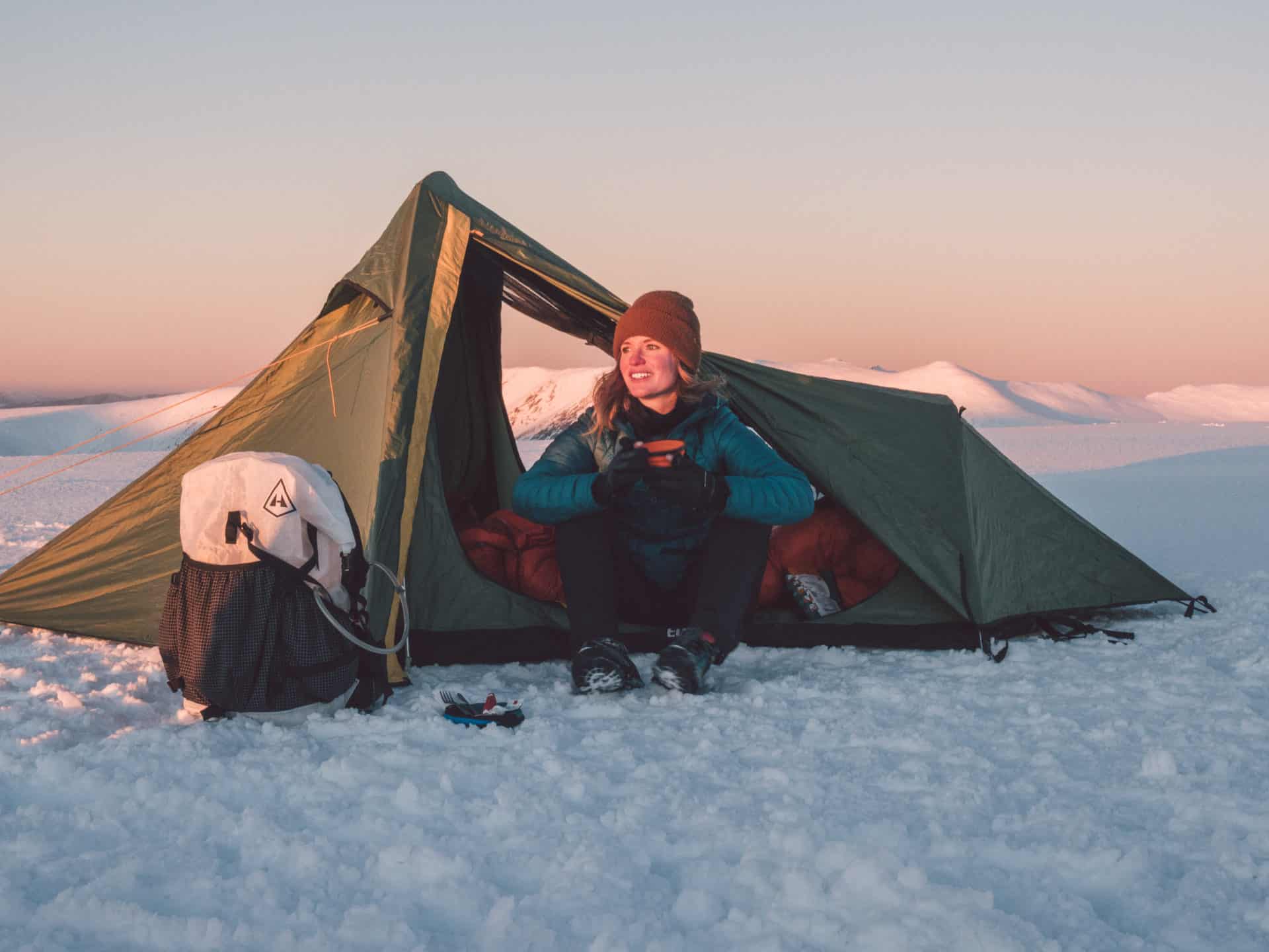 Camping in New Zealand's snowy Alps in the winter - Young Adventuress